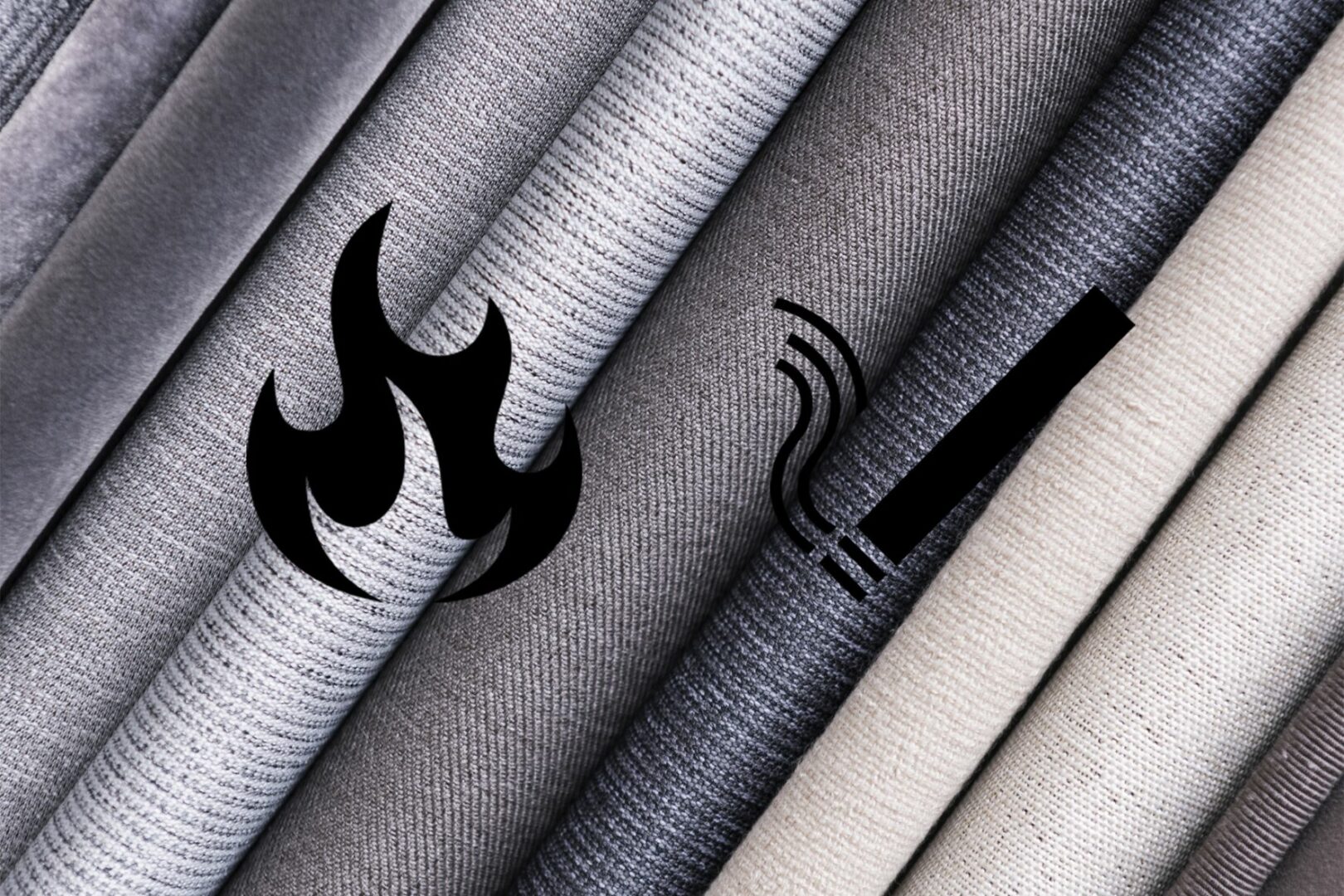 Fire resistance of upholstery fabric (EN 1021-1 i EN 1021-2) - Befame